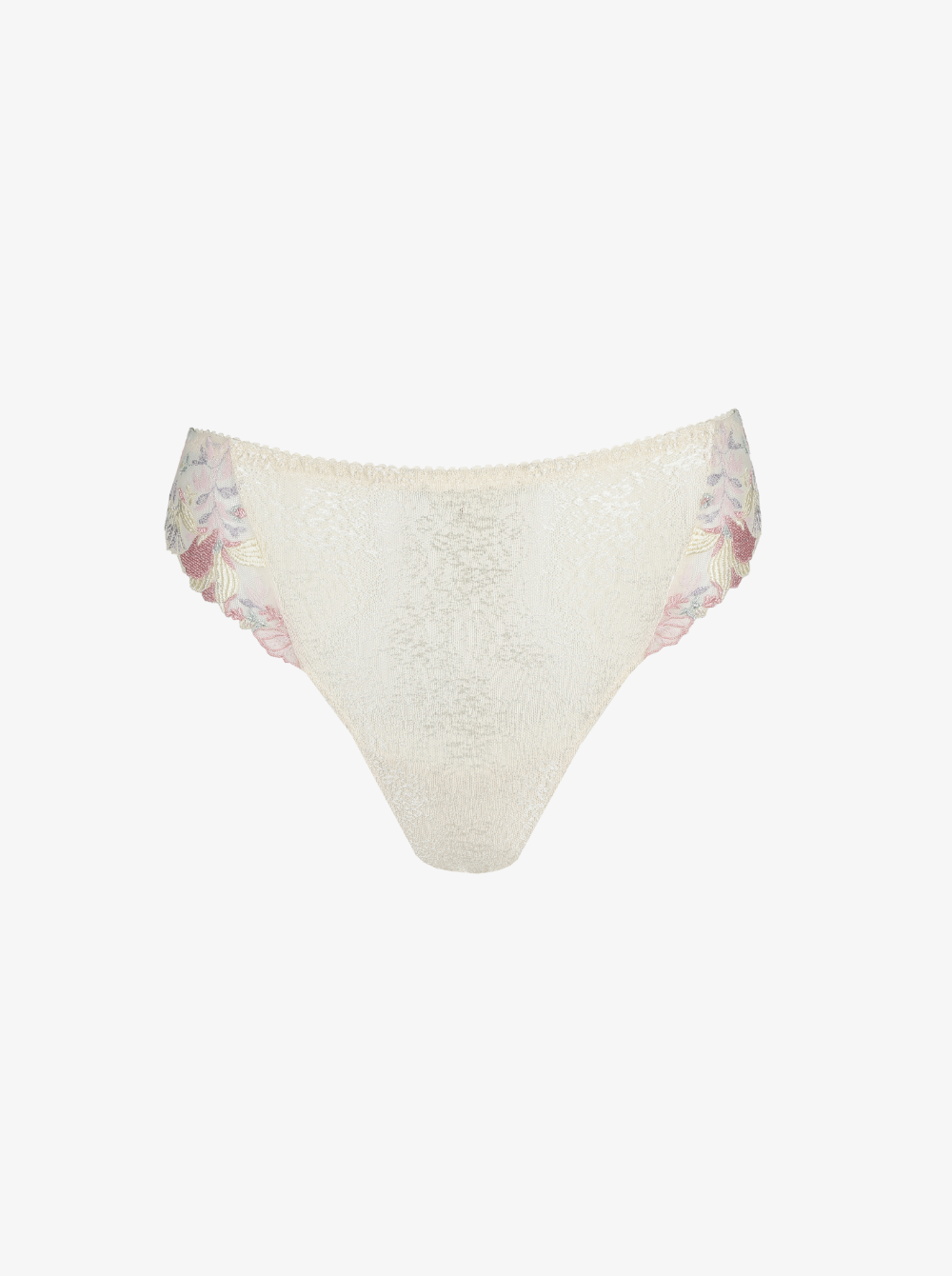 Mohala mid-rise lace thong - Natural | Prima Donna – Affair Lingerie