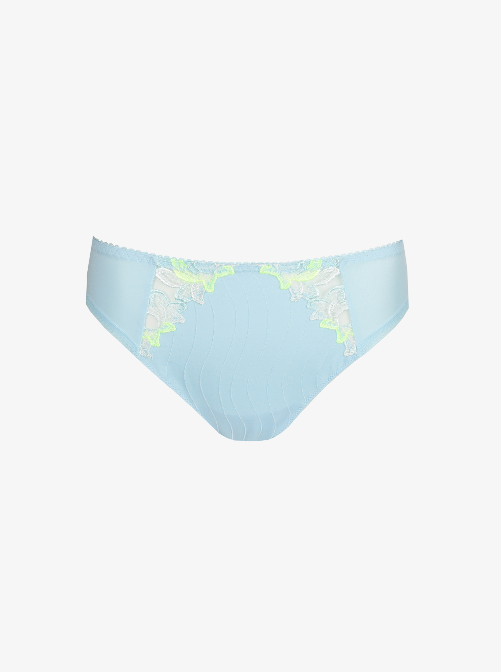 Deauville Rio mid-rise briefs - Milky Blue | Prima Donna – Affair Lingerie