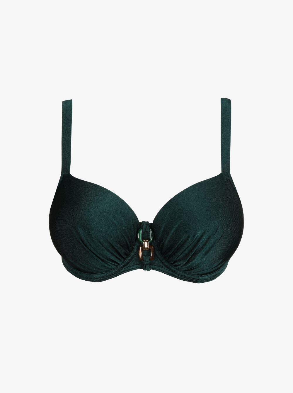 Mangalore underwired full cup bikini top - Jewel Green | Prima Donna ...